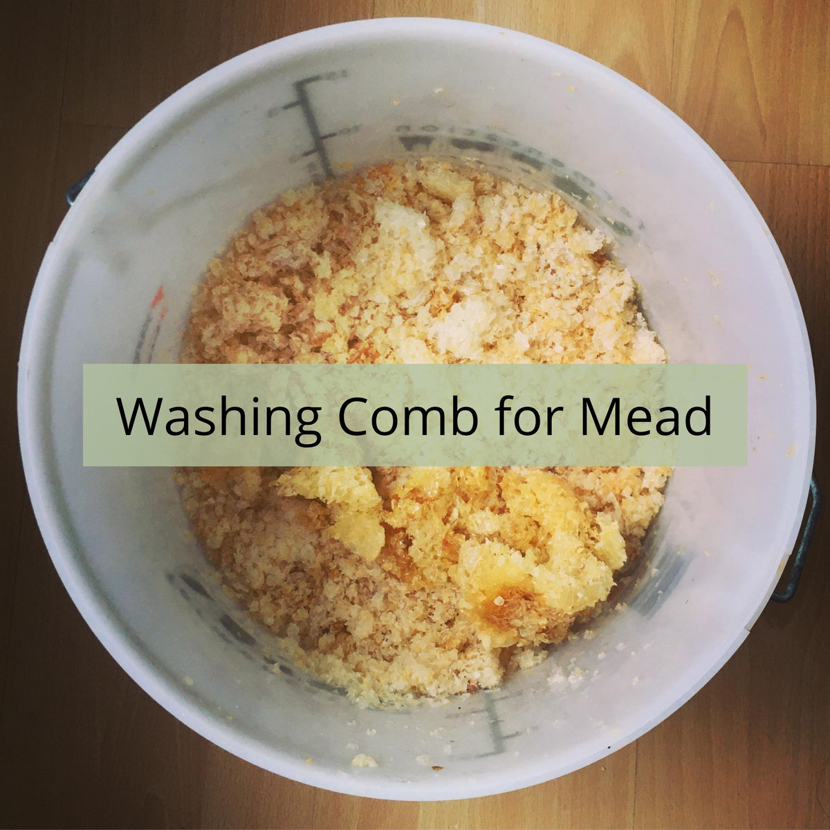 How to Extract Honey from Cappings and Crushed Comb to make Mead – Almost Off Grid