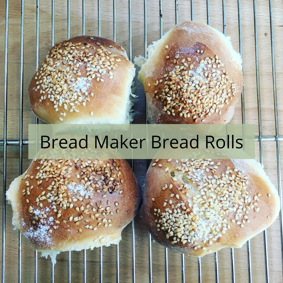 Easy Bread Maker Bread Rolls – Almost Off Grid