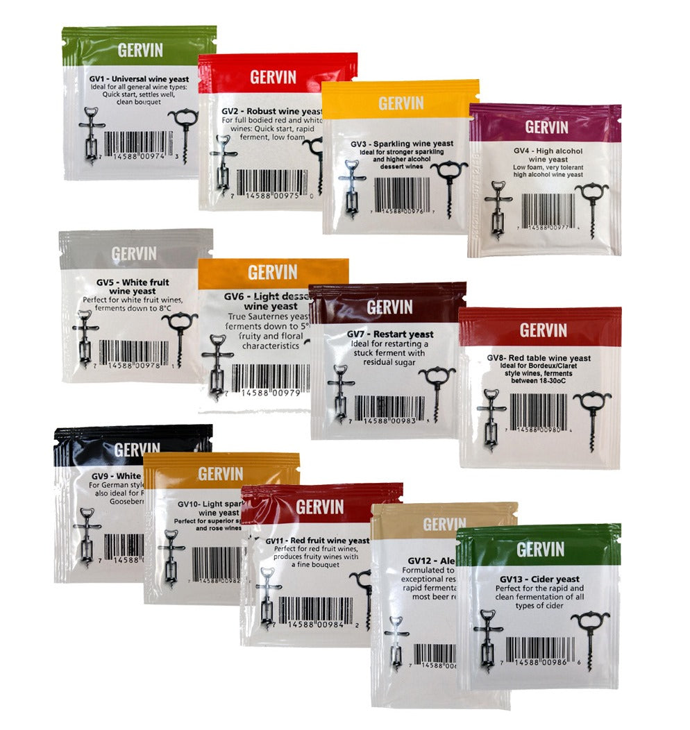 Complete List of Muntons Gervin Yeasts, and when to use them – Almost ...