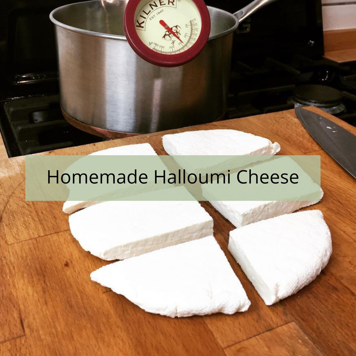 How to make Homemade Halloumi Cheese – Almost Off Grid