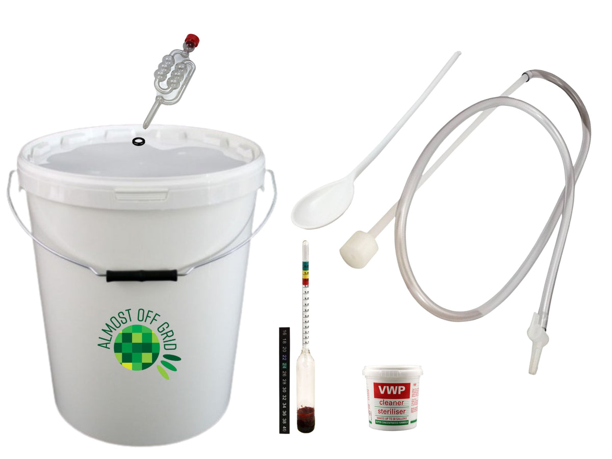 Basic Starter Homebrew Equipment Kit for Homemade Wine, Beer or Cider ...